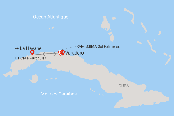 Circuit Cuba > Combiné La Havane chez l'habitant et plages de Varadero ...