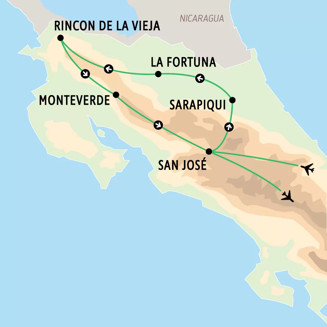 Circuit Costa Rica > Autotour Costa Rica Pura Vida 2024 | LeComparateur.fr